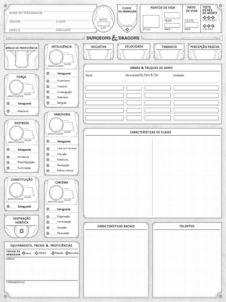 Ficha Aasimar Clerigo | PDF