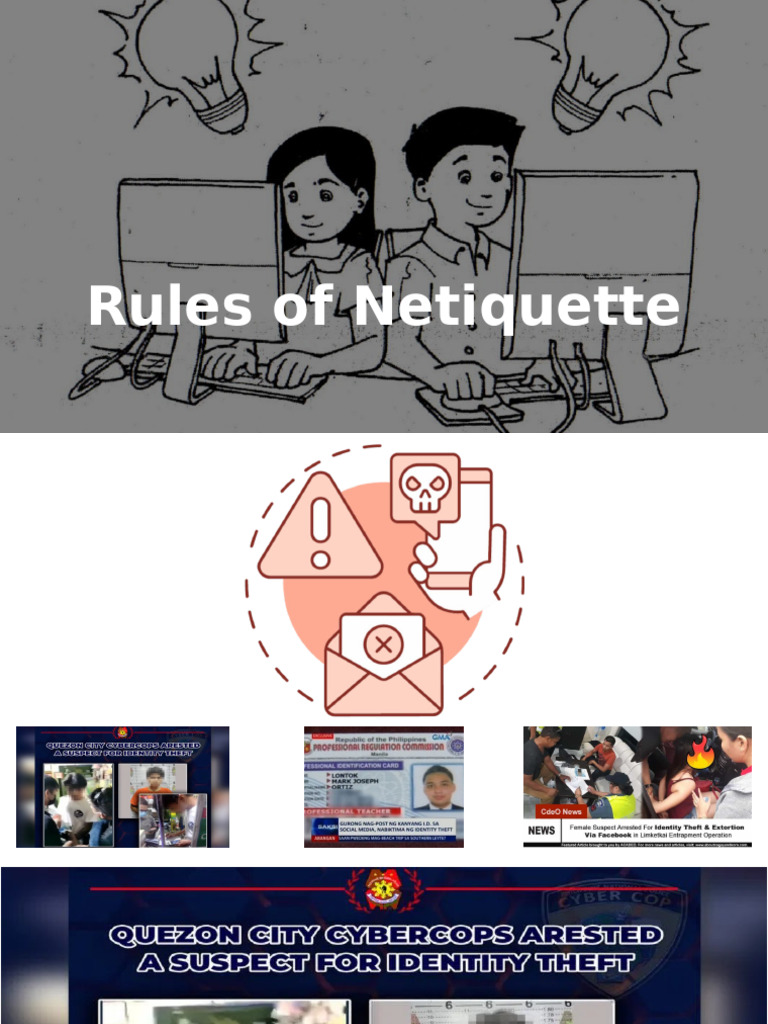 Lesson 2 - Rules of Netiquette | PDF | Malware | Internet