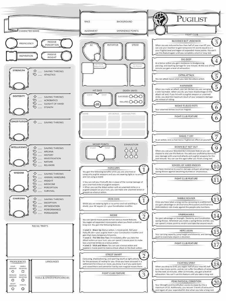 Pugilist_EU A4 | PDF