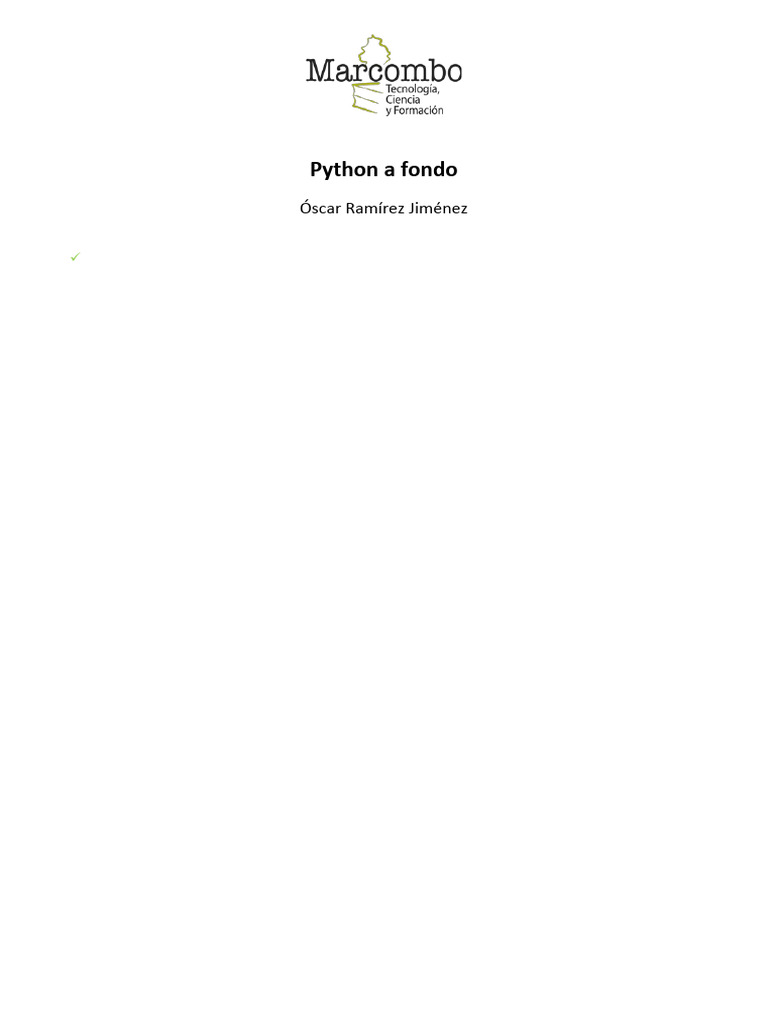 Links Del Libro Python A Fondo | PDF | Computer Programming | Computing