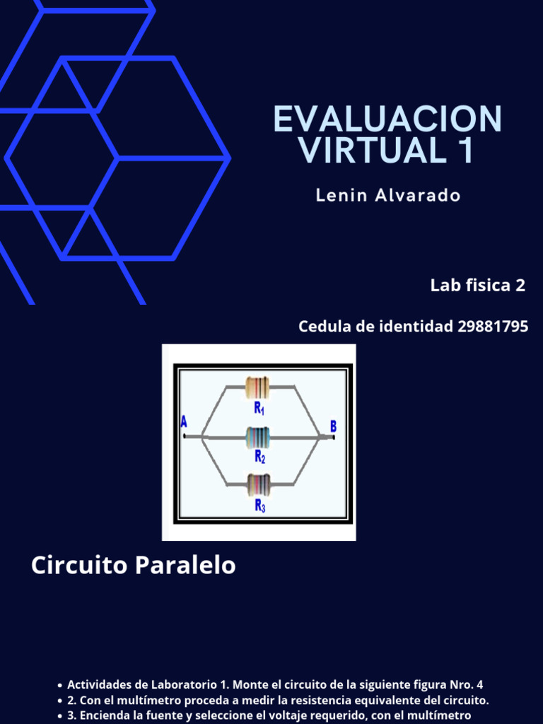 Evaluación Virtual 1 | PDF