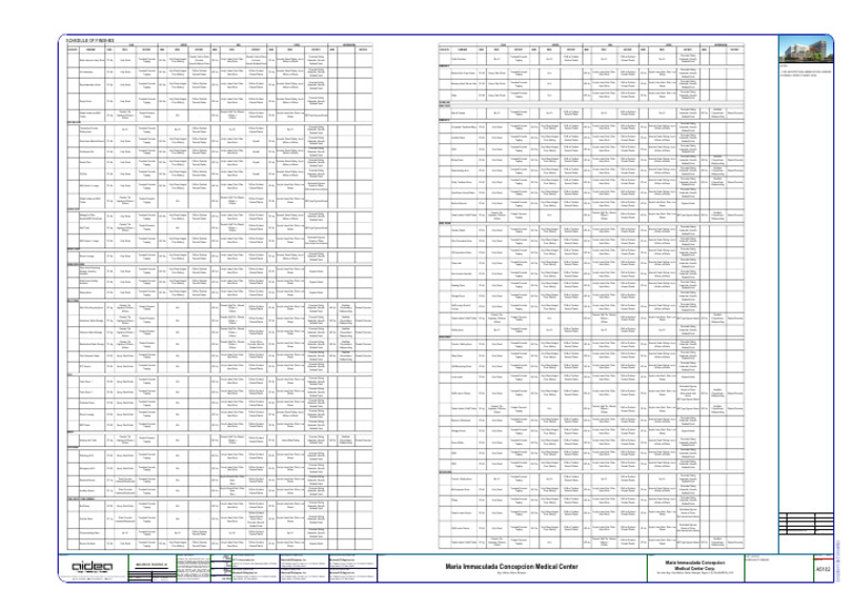 A5102 Schedule of Finishes | PDF | Ceiling | Plaster