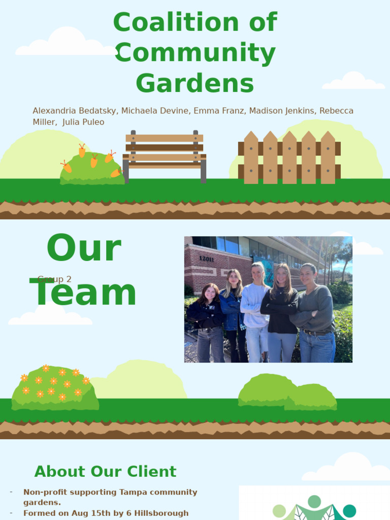 Coalition of Community Gardens Presentation | PDF | Human Communication ...
