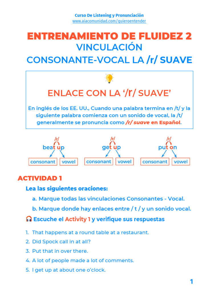 MINI FLUENCY - PDF Fluency Training 2 Spanish Ver. 2021 | PDF