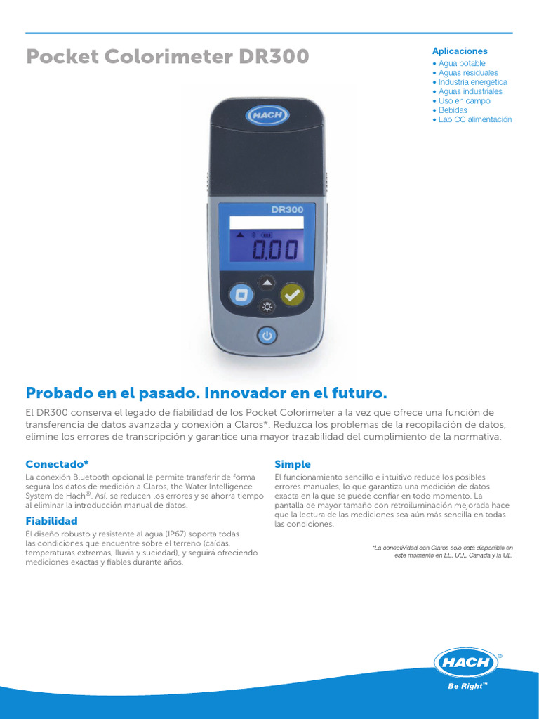 Hach DR300 | PDF | Diodo emisor de luz