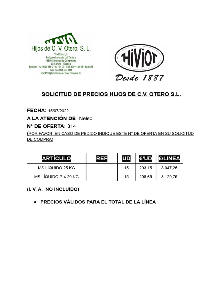 314 Quilosa | PDF
