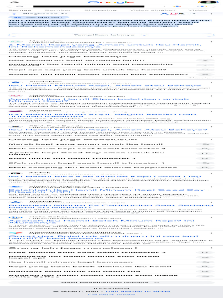 Goodday Baik Untuk Janin Atau Tidak - Penelusuran Google | PDF