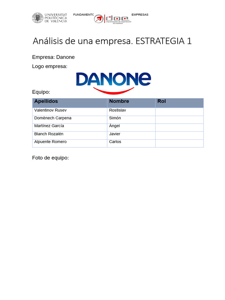 Análisis Estratégico de Danone S.A. | PDF | Business | Sustentabilidad