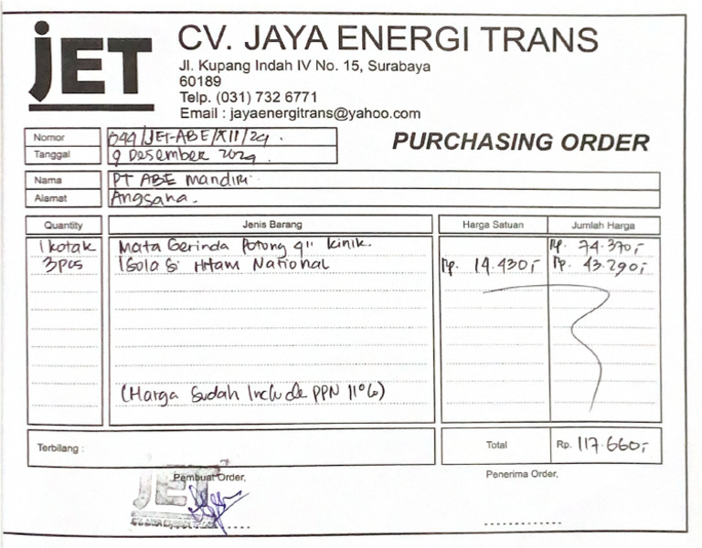 Po 044-Xii-24 CV Jet-Pt Abe | PDF