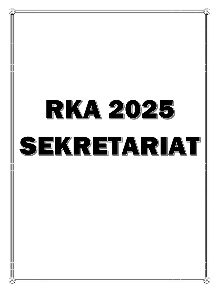 Cover Rka 2025 | PDF