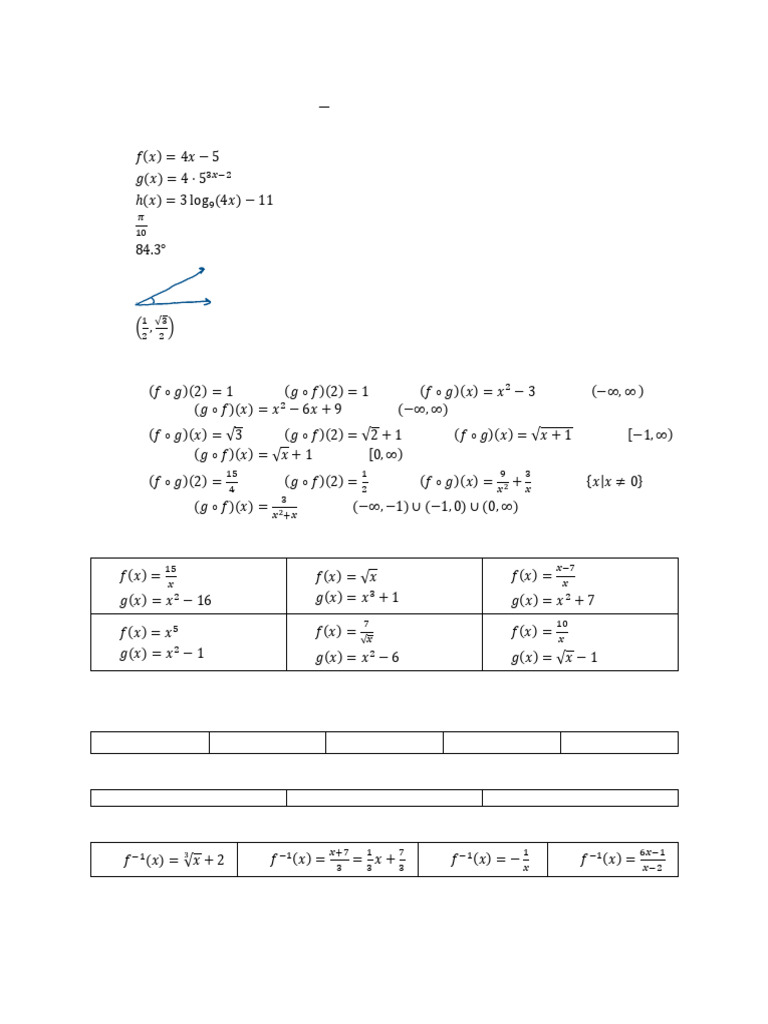 2417 T1 Review Sol Sp24 | PDF | Logarithm | Mathematics