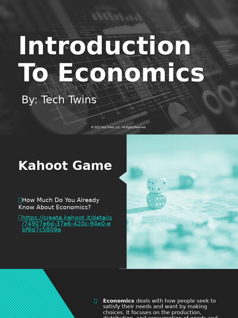 1-Introduction To Economics | PDF | Economics | Demand