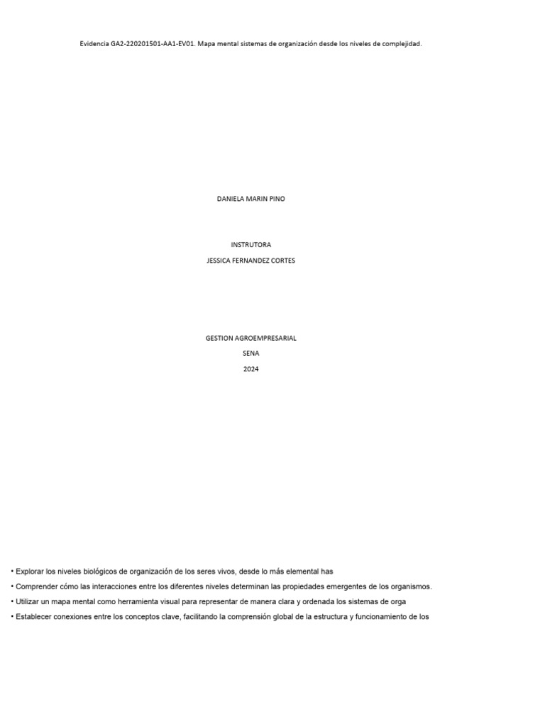 Evidencia GA2-220201501-AA1-EV01. Mapa Mental Sistemas DANIELA MARIN ...