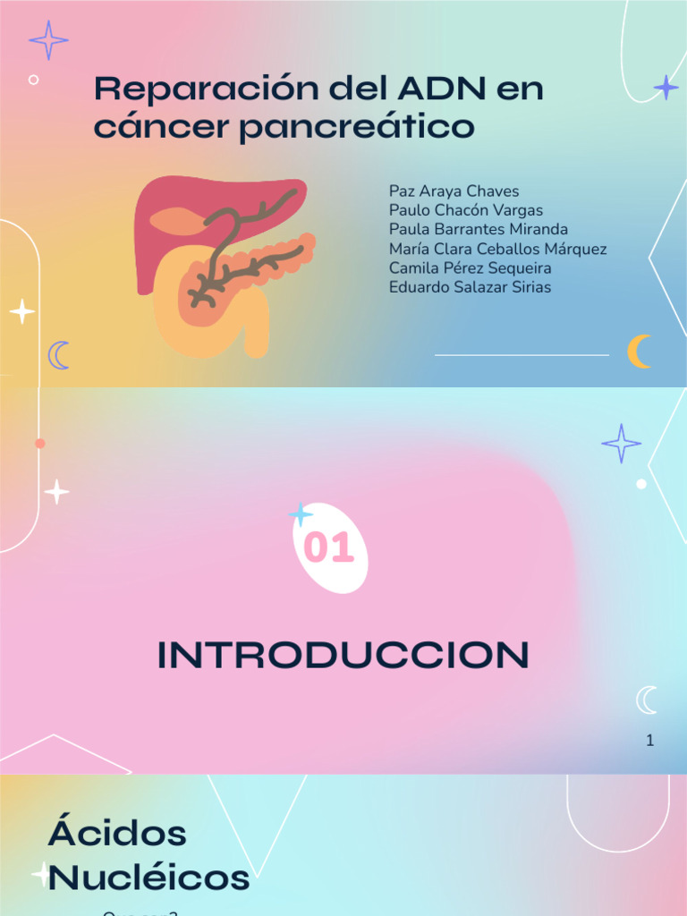 Reparación del ADN en Cáncer Pancreático | PDF | Cáncer | Adn