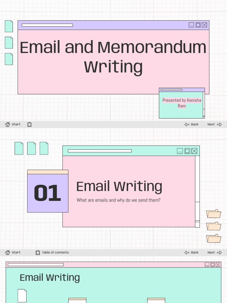 Email and Memorandum Writing For CSEC | PDF | Memorandum | Written ...