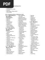 AP Psychology CED Vocabulary List | PDF | Memory | Mental Disorder