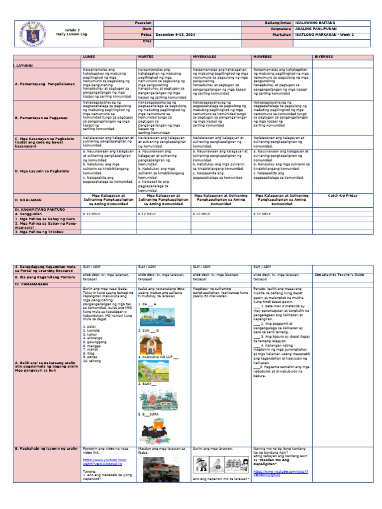 Q3-Week2-Dll-Ap 2 | PDF