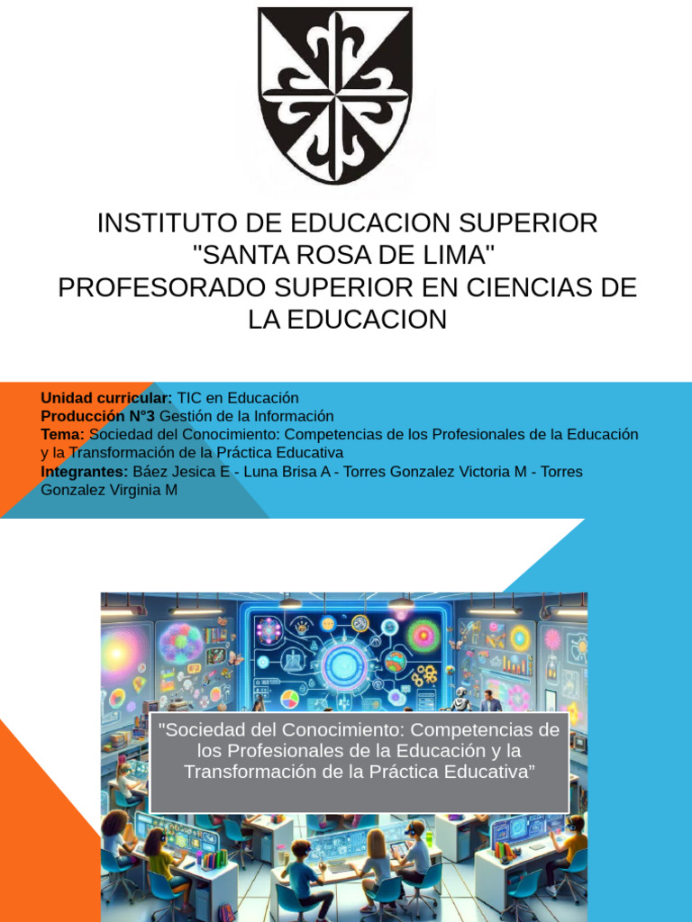 Tic Produccion N 3 Baez Luna Torres - Torres | PDF | Aprendizaje ...
