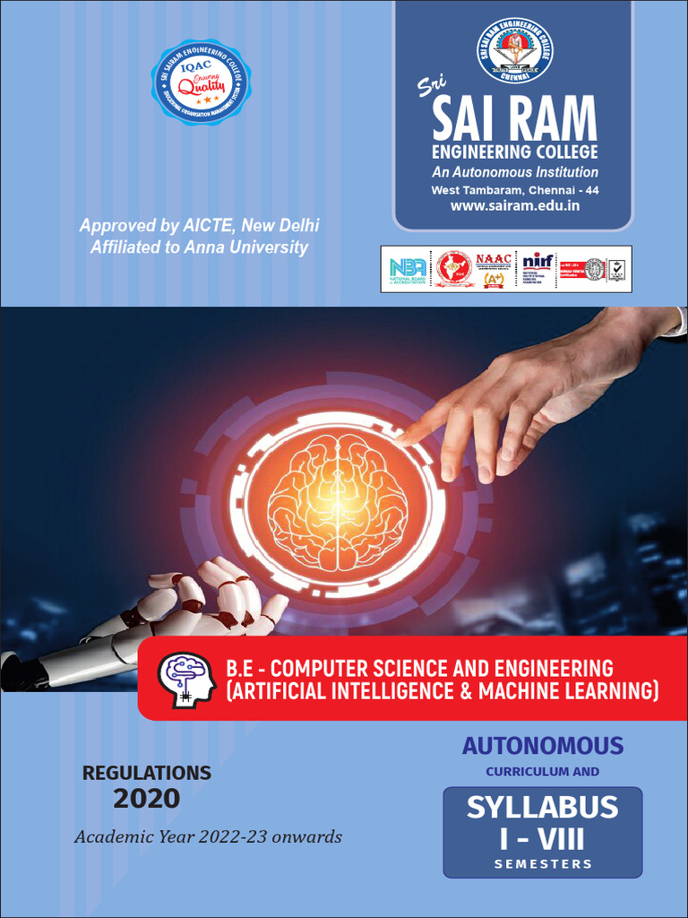 Ai Ml Syllabus Book 15-06-2024 | PDF | Integral | Machine Learning