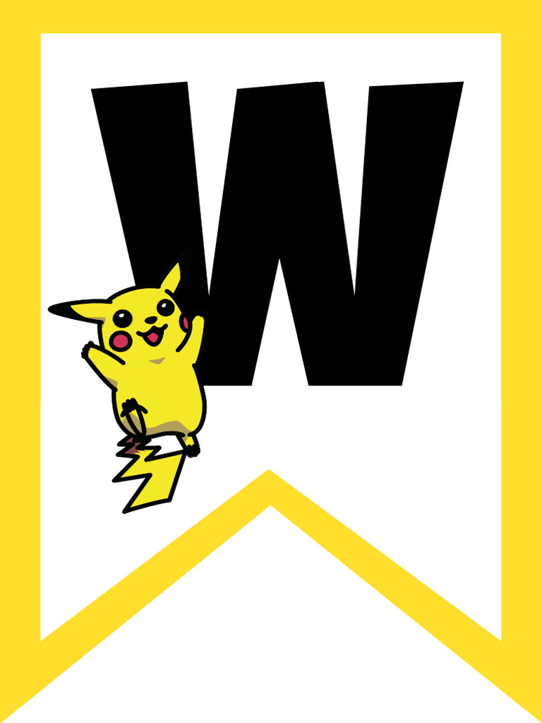 Banderin Welcome Pokémon | PDF