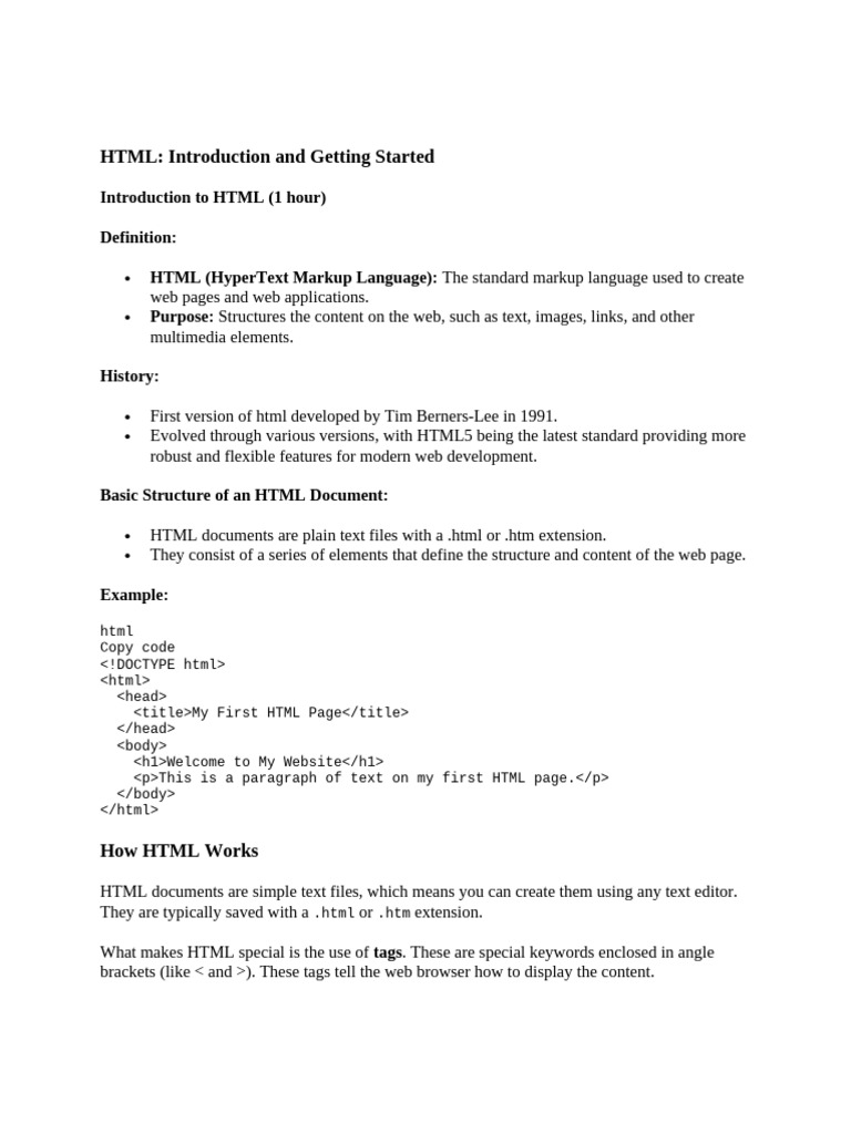 unit 2 study materials | PDF | Html | Html Element unit 2 study materials | PDF | Html | Html Element