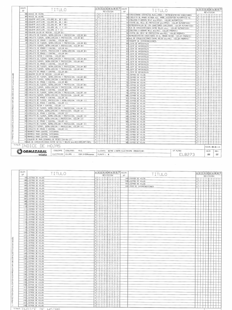Plano Ormazabal Rev2_ Rapelli | PDF