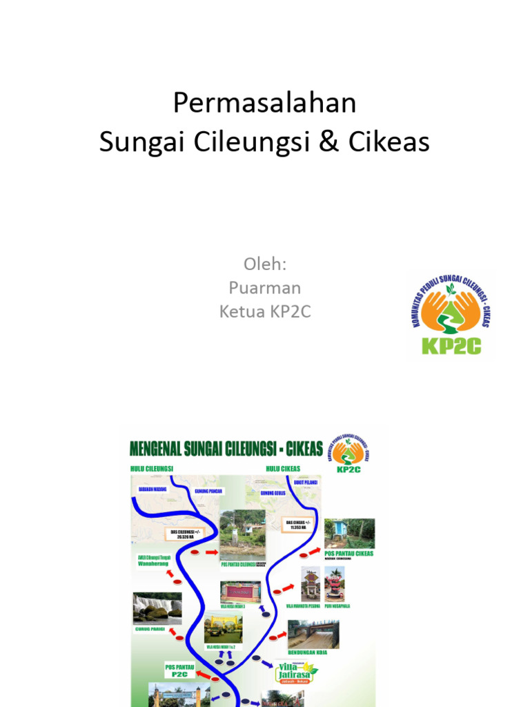 Problem Sungai Cileungsi Dan Cikeas | PDF