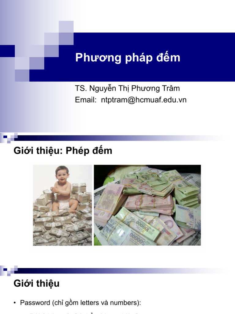 2.2 Co So Phep Dem - Phuong Phap Dem - Updated | PDF