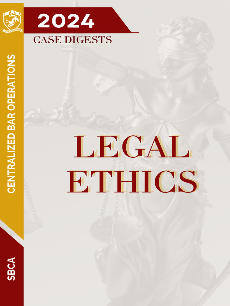 (For Public) CD - LEGAL ETHICS | PDF | Lawyer | Notary Public