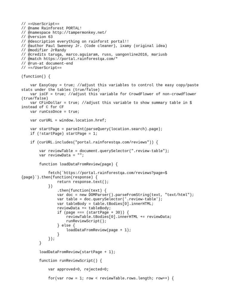 Rainforest_PORTAL | PDF | Html | Computer File Formats