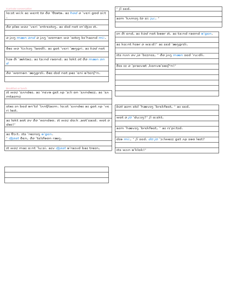 Write According To The Phonetic Alphabet | PDF
