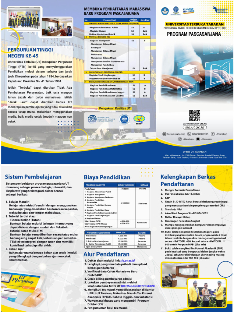 Brosur Pascasarjana 2024 | PDF