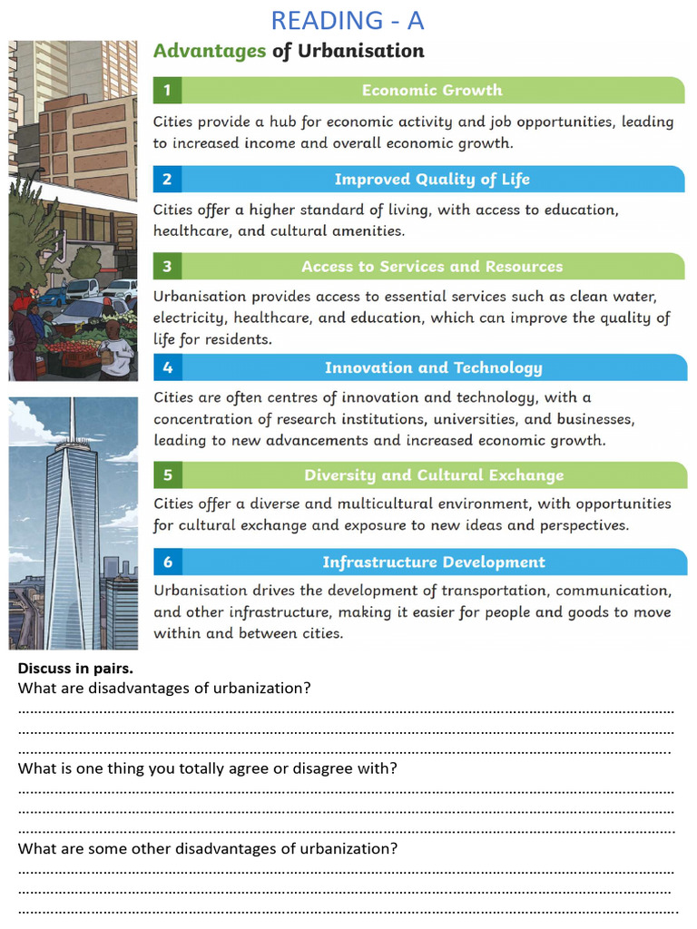 Urbanisation-Reading-Revised Handout | PDF