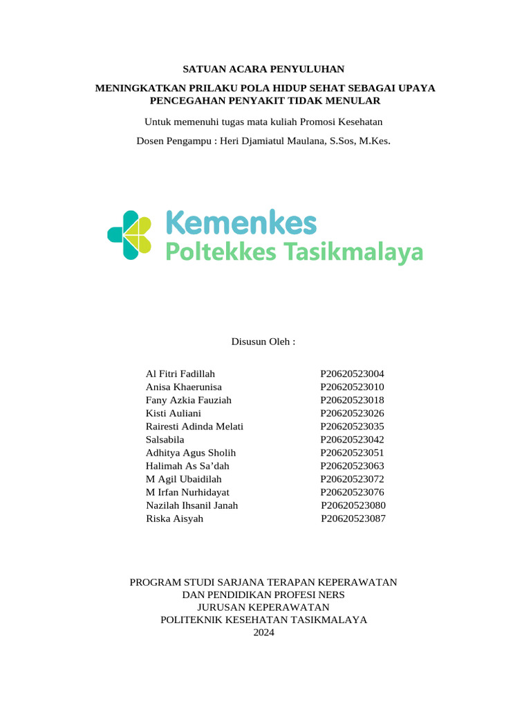 Cegah Diabetes dengan Pola Hidup Sehat | PDF