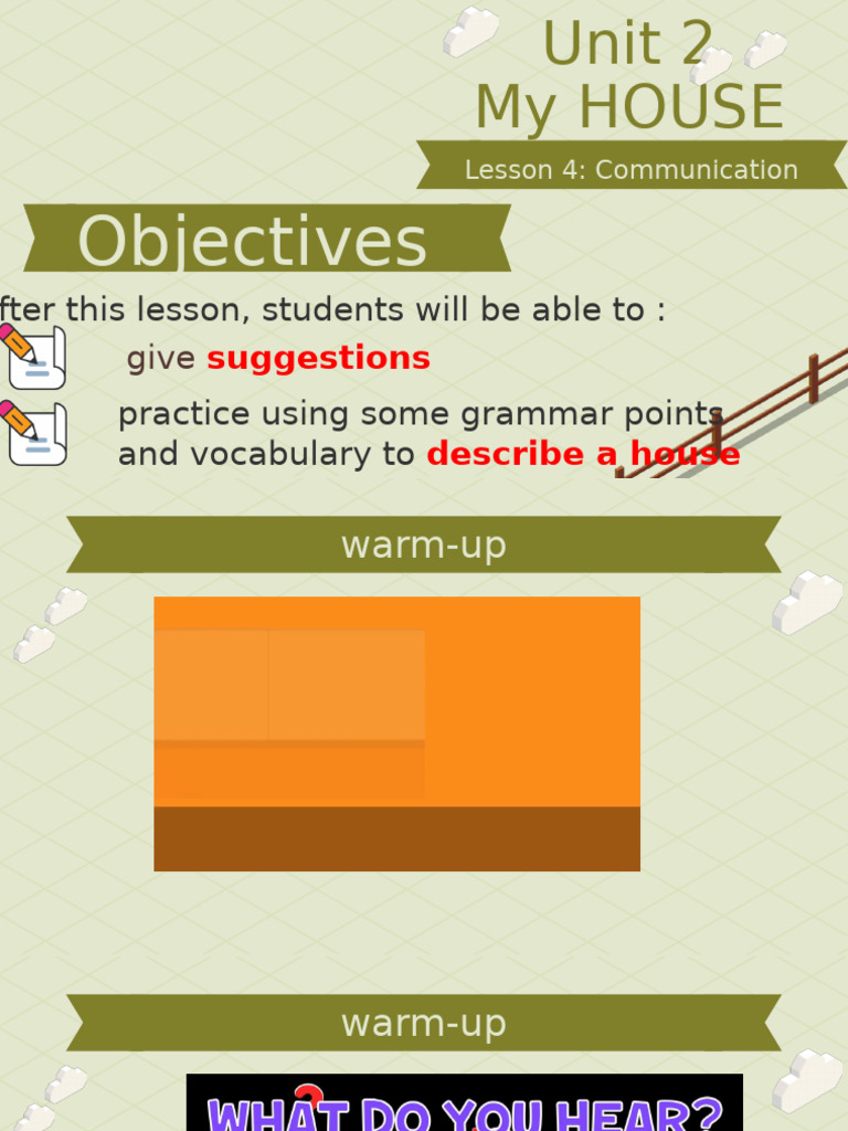 G6 Unit 2 Lesson 4 p20-21 | PDF | Bedroom | Interior Design