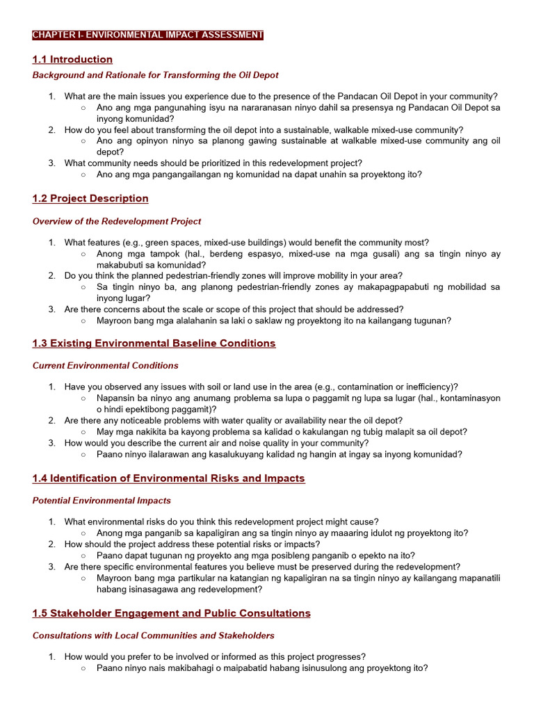 Plnnngtailored QS Site Checklist | PDF | Environmental Remediation ...