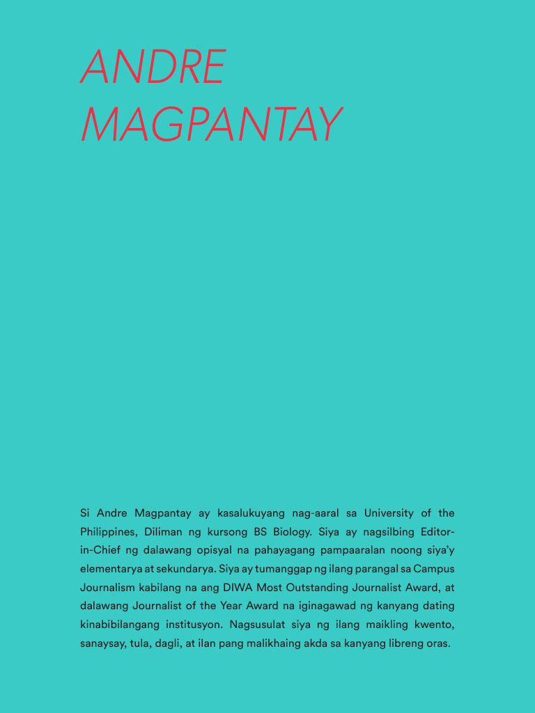 Sa Mapanganib Na Lungsod - Andre Magpantay | PDF