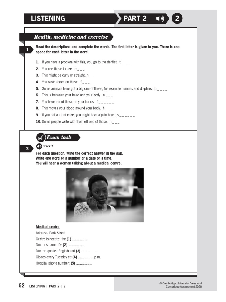 Body Parts Quiz | PDF