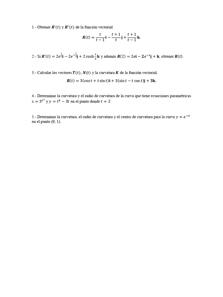 Taller 2 Parcial I Calc Vect | PDF