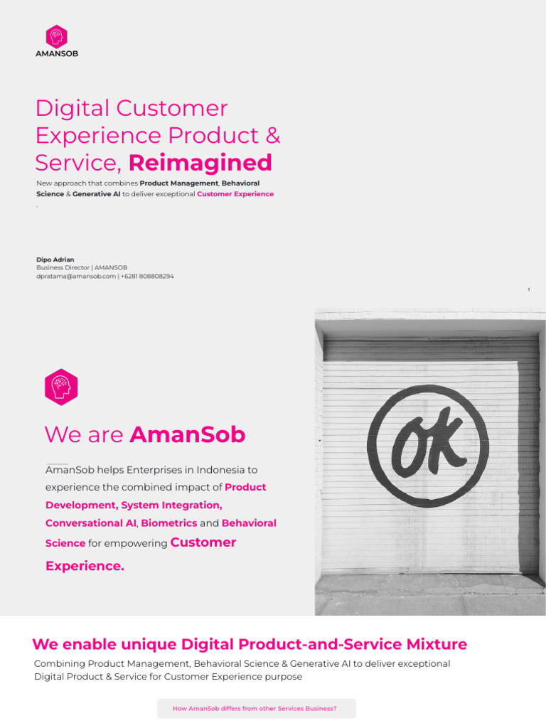 Q424 Amansob Introduction | PDF | Analytics | Information