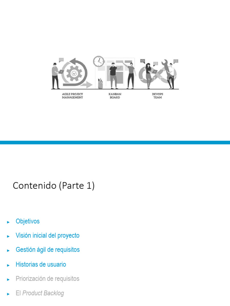 Vision Gestion Proyecto Parte1 | PDF | Scrum (desarrollo de software) | Software