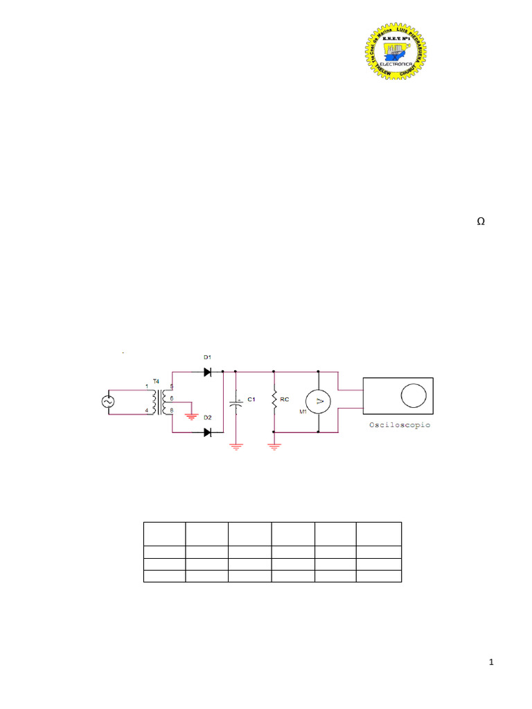 4to TELS-Guia10C-Calculos Auxiliares-Fuente de Laboratorio | PDF ...