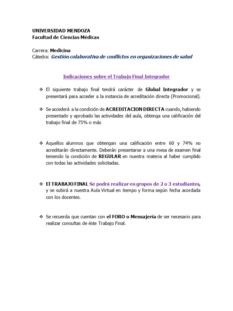Trabajo Final Integrador | PDF