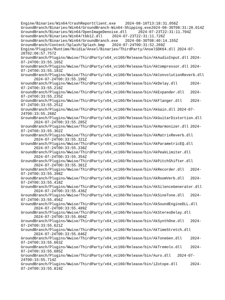 Manifest_NonUFSFiles_Win64 | PDF | Ibm Pc Compatibles | Computing Platforms