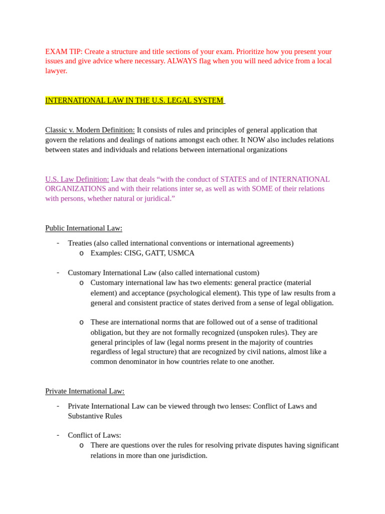 08.22.2024 - International Business Transactions | PDF | International ...