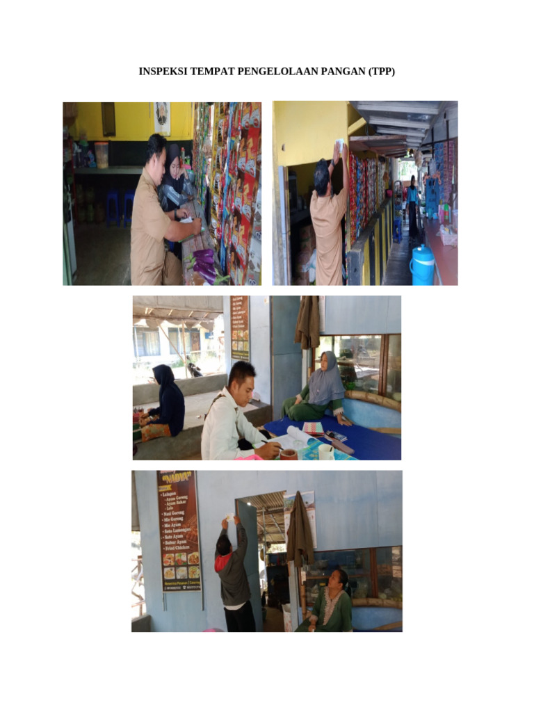 Foto Inspeksi Tpp | PDF