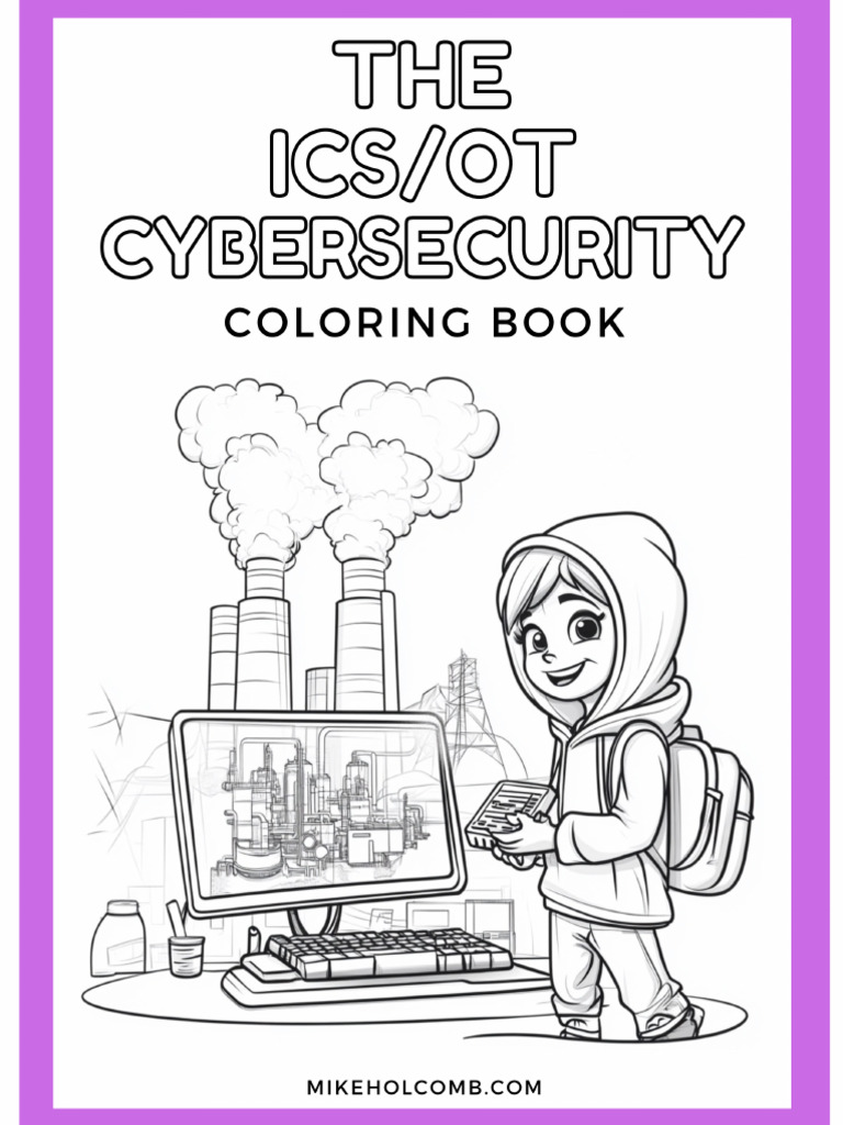 ICS - OT Cyber Security Coloring Book | PDF