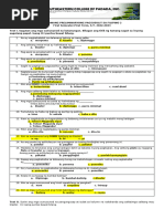 FILIPINO Test Paper | PDF