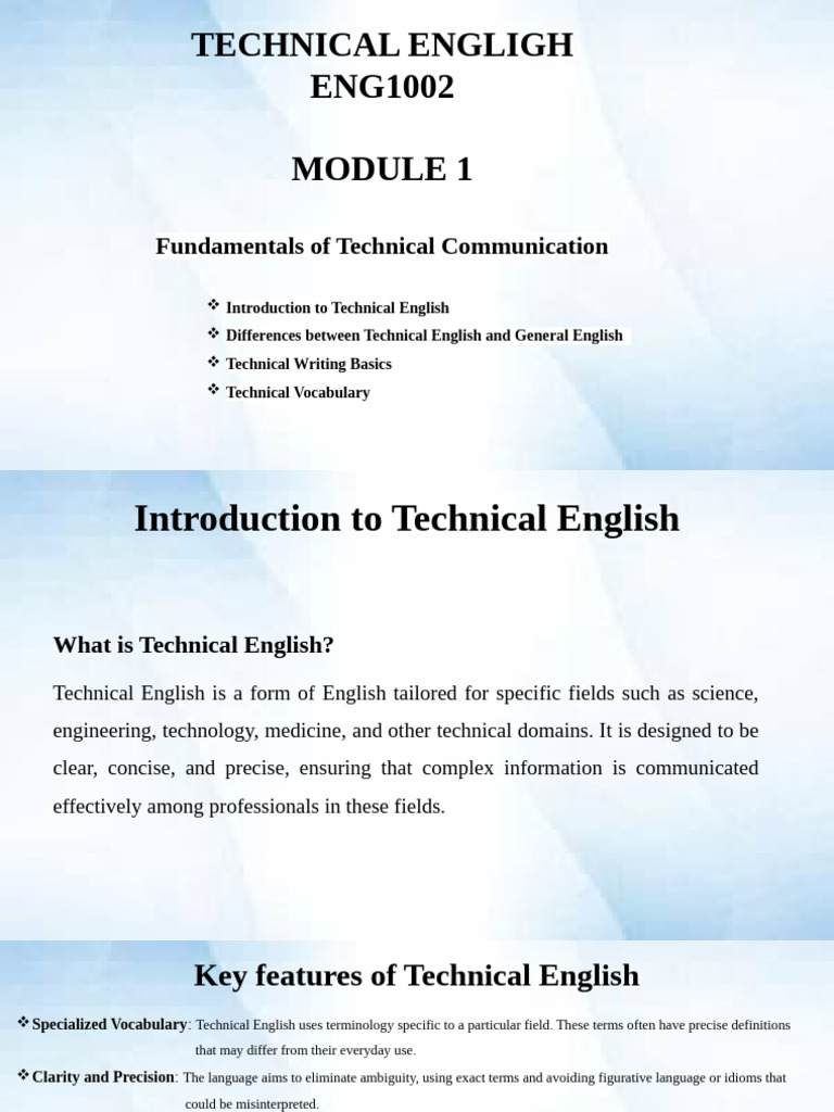 Fundamentals of Technical Communication | PDF | English Language | Jargon