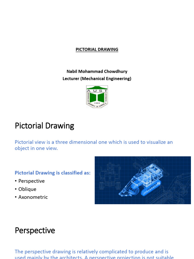 Pictorial Drawing | PDF